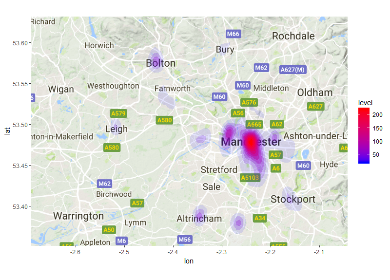 Visualising Spatial Data In R